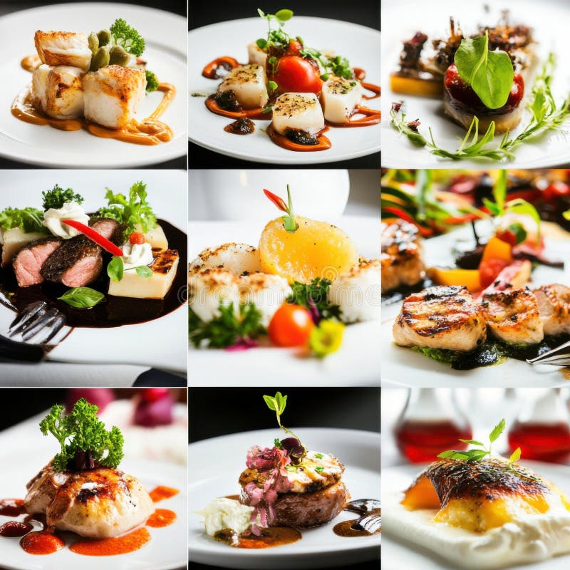Professional Stock Photo Collection Showcasing Culinary Dishes in an ...