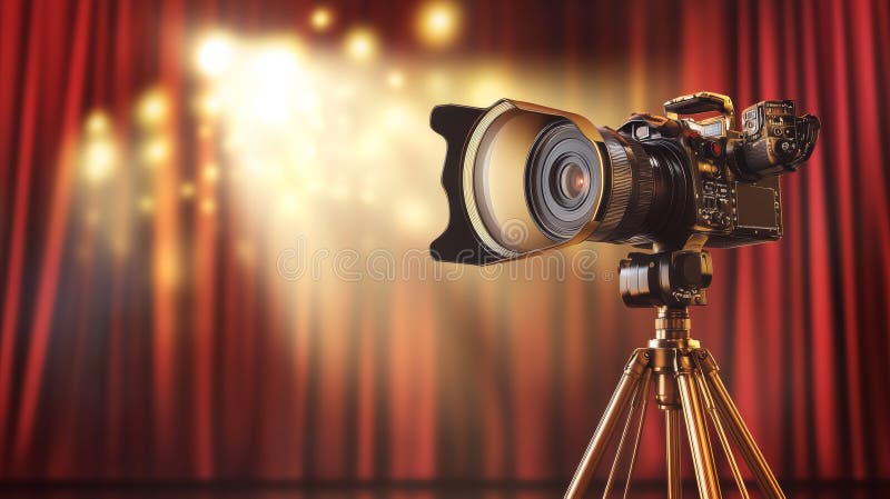 A Professional Studio Equipped with a Camera Setup and a Creative ...