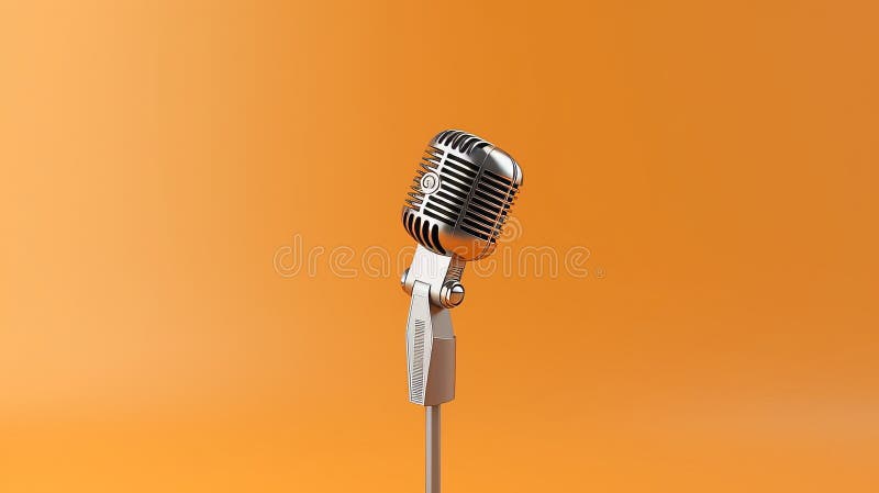 Professional Studio Microphone for Podcasts and Audio Recording. Stands ...