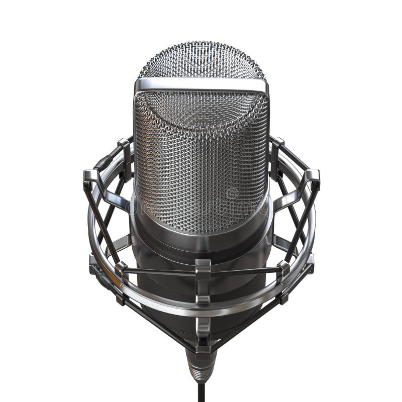 Silver Microphone Transparent Background Stock Illustrations – 83 ...