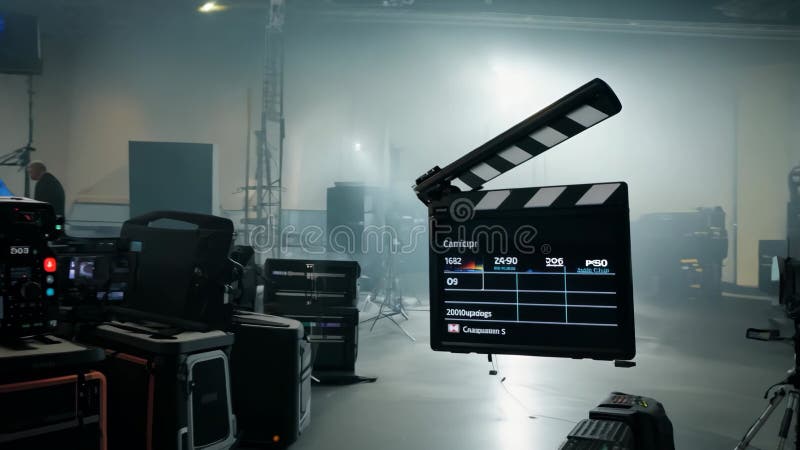 Professional Studio Setup with Advanced Camera Equipment, Lighting, and ...