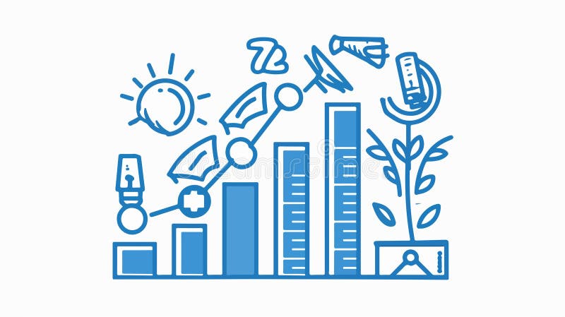 Professional Success Thin Line Icons Set for Career Progress in ...