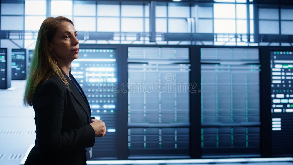 It Professional Supervising Data Center Workplace, Checking Hardware ...