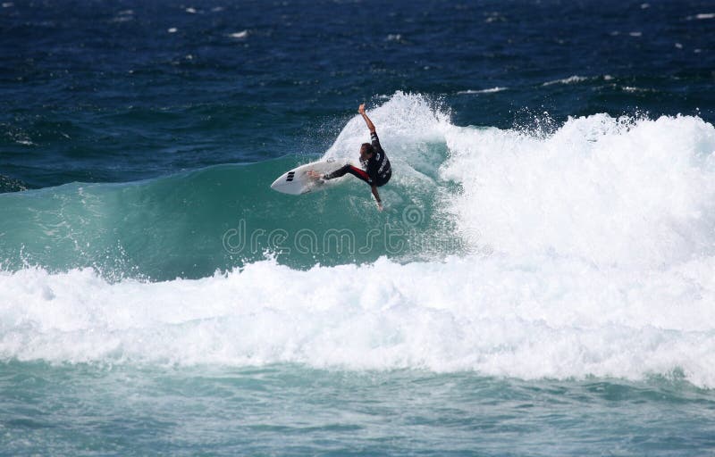 Professional surfer editorial photo. Image of australian - 13402061