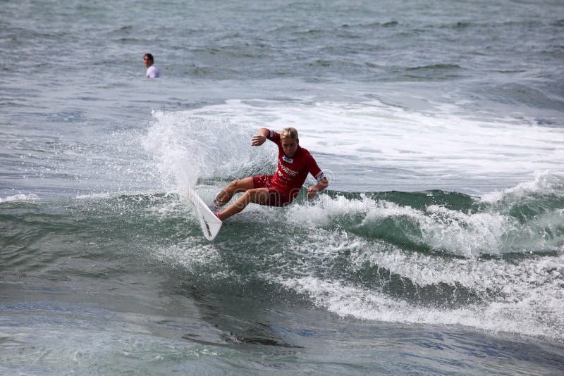 Professional Surfer - Jack Dugan - Merewether Australia Editorial Stock ...