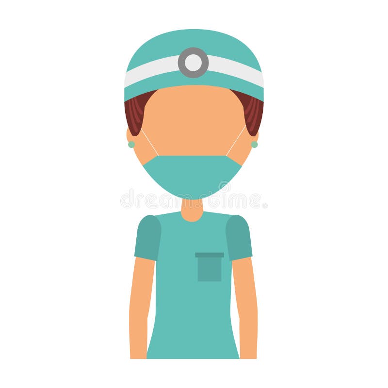 Professional Surgeon Avatar Character Stock Vector - Illustration of ...