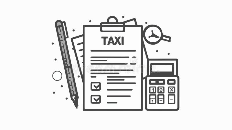 Professional Tax Form Document Signing Icon Vector Stock Vector ...