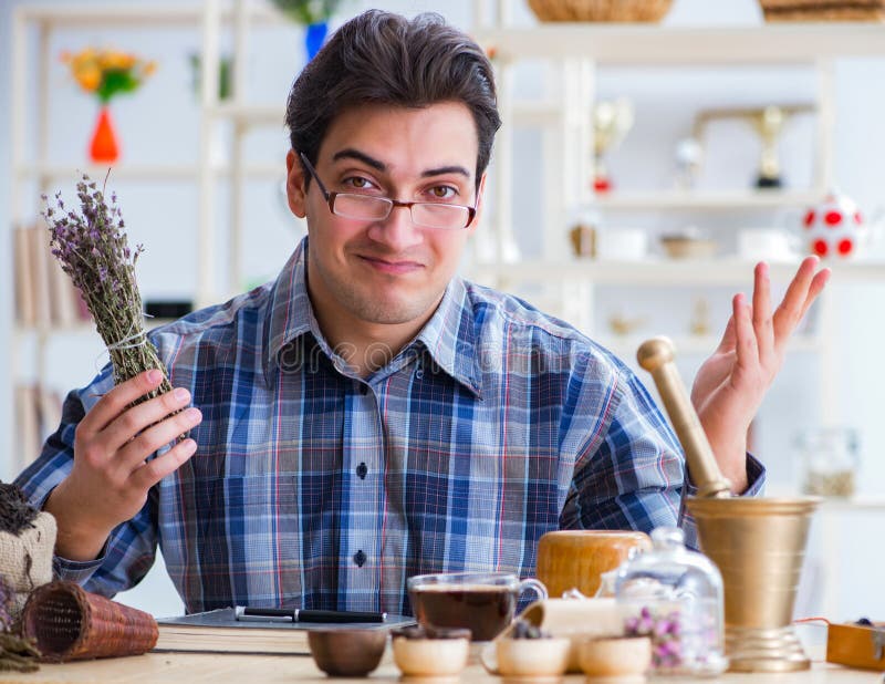 Professional Tea Expert Trying New Brews Stock Photo - Image of drink ...