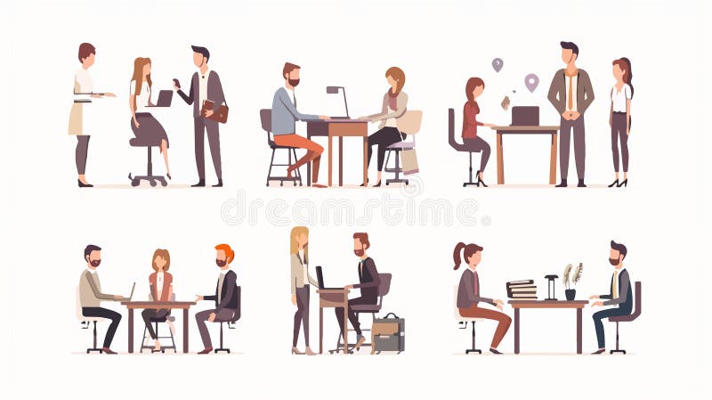 Professional Teamwork in Office - Collaborative Group Work among ...