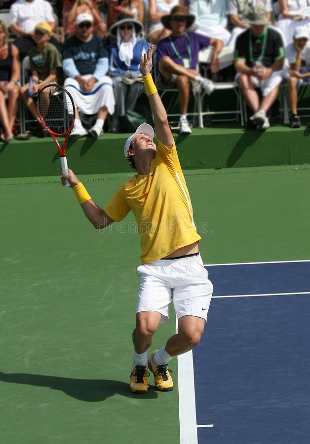 Professional Tennis Player. Editorial Photography - Image of ball ...