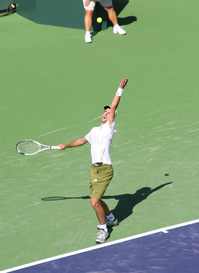 Professional Tennis Player. Editorial Photography - Image of player ...