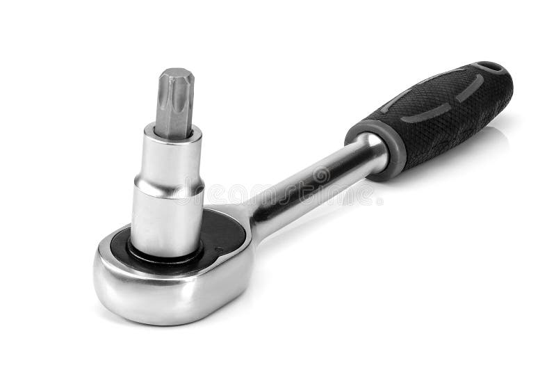 .Professional Tool for Car Repair and Maintenance Isolated on a White ...