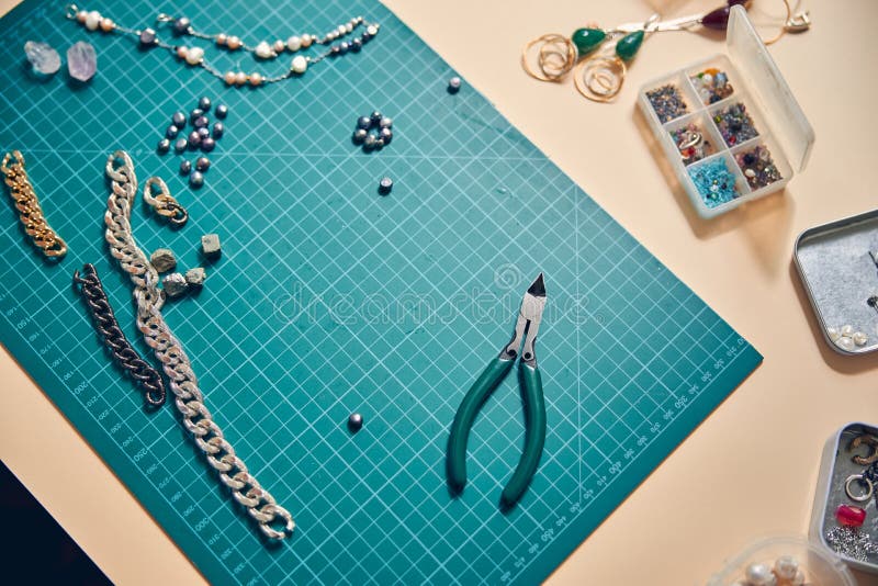 Professional Tool with Elements for a Handcraft Stock Image - Image of ...