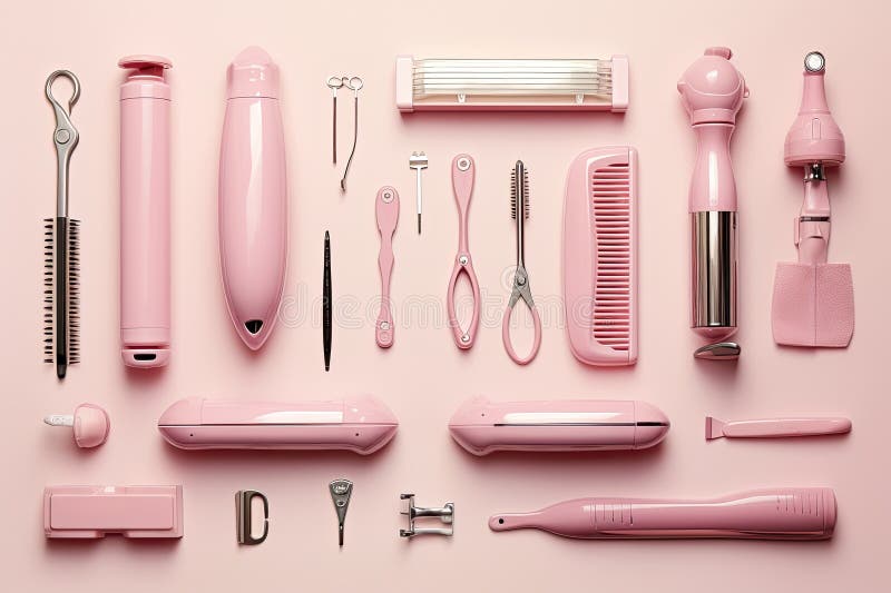 975 Pink Hair Stylist Tools Stock Photos - Free & Royalty-Free Stock ...