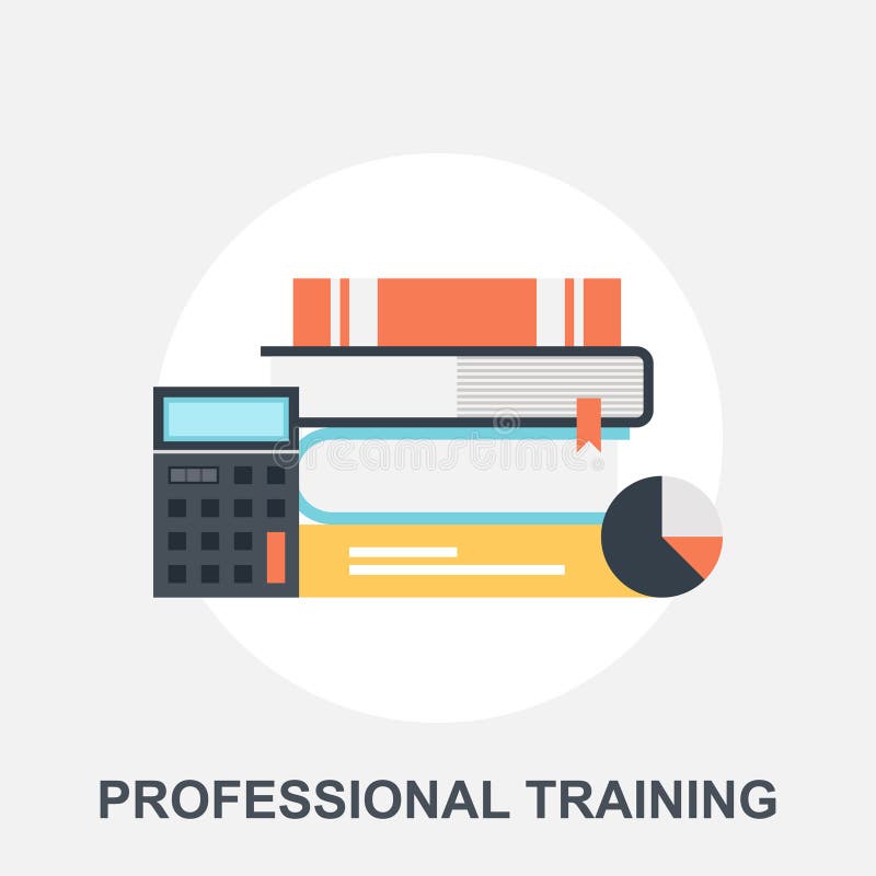 Professional Training Vector Illustration Concept Stock Vector ...