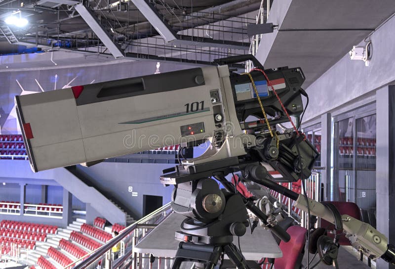 Challenge Camera during Volleyball Match Stock Image - Image of ball ...