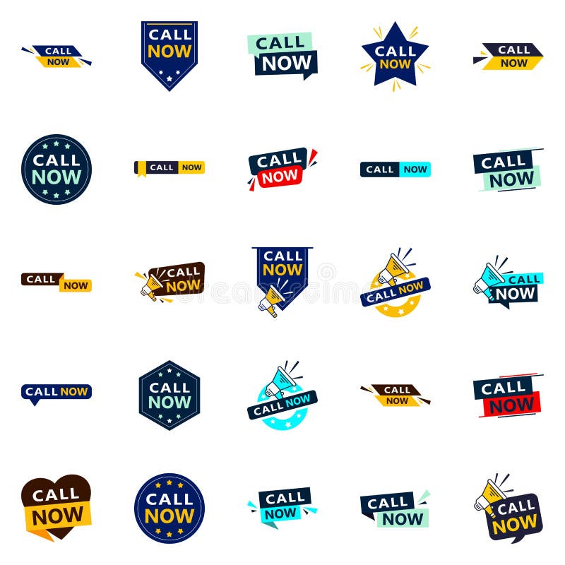 25 Professional Typographic Designs for Encouraging Calls Call Now ...