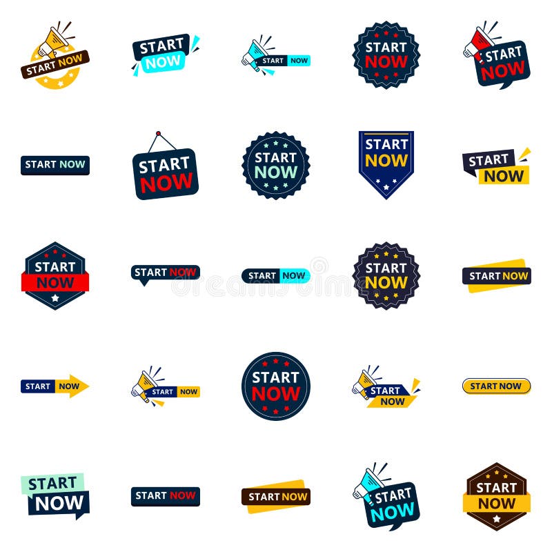 25 Professional Typographic Designs for Encouraging Starting Start Now ...