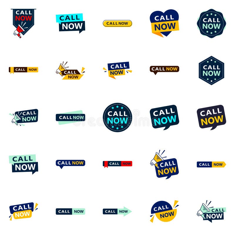25 Professional Typographic Designs for a Refined Calling Message Call ...