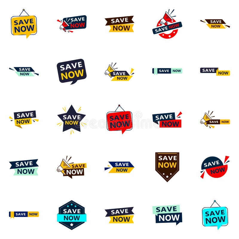 25 Professional Typographic Elements for a Polished Savings Message ...