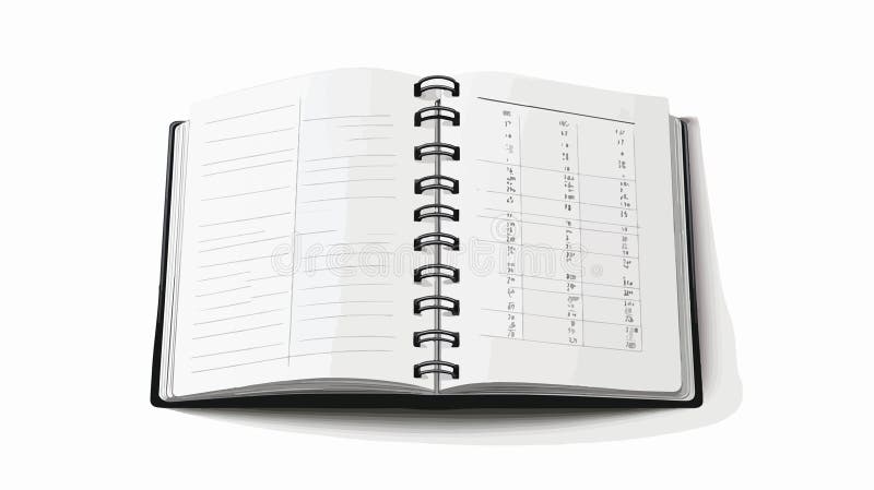 Professional Universal Empty Weekly Schedule Planner Template Stock ...