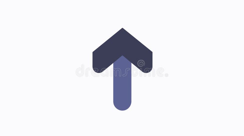 Professional Upload Arrow Icon for Basic Web Design Concepts Stock ...
