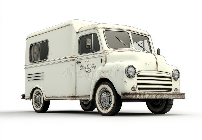 The Professional Van is a Streamlined Automobile Designed for Isolated ...
