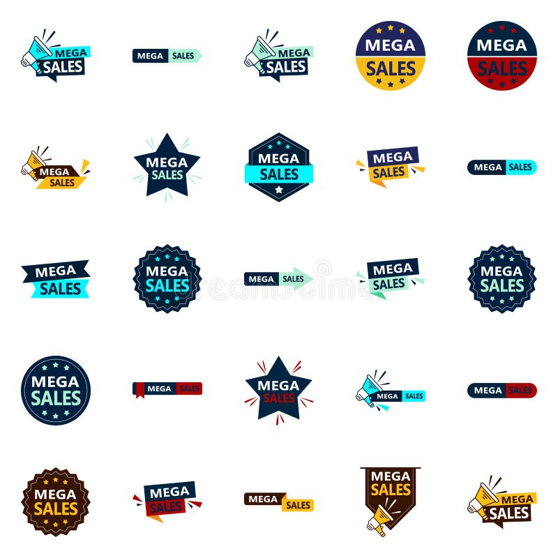 25 Professional Vector Designs in the Mega Sale Bundle Perfect for ...