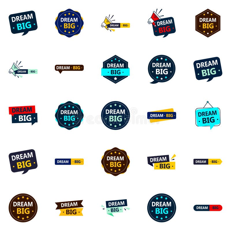 25 Professional Vector Elements for Creating a Brighter Future Stock ...