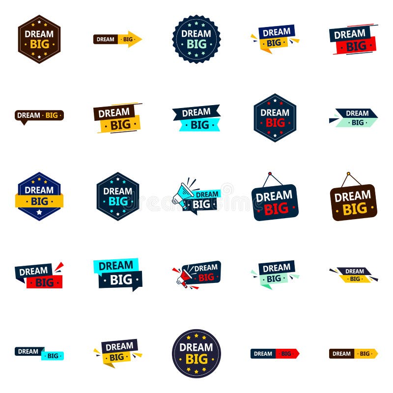 25 Professional Vector Elements for Creating a Brighter Future Stock ...