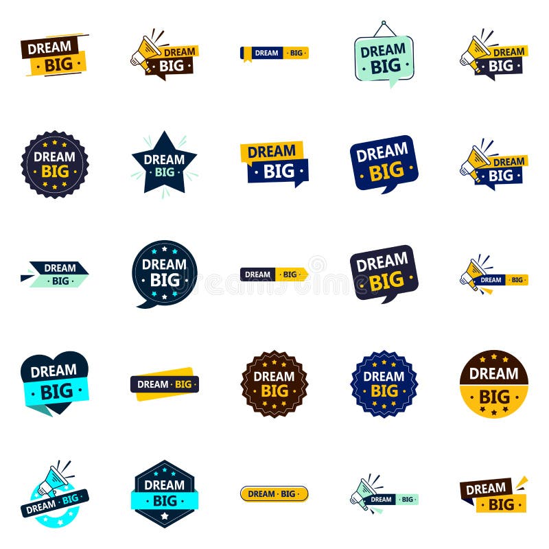 25 Professional Vector Elements for Creating a Brighter Future Stock ...