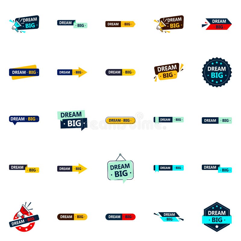 25 Professional Vector Images for Setting and Achieving Big Goals Stock ...