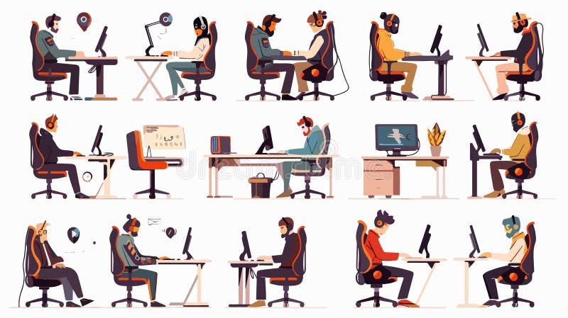 Professional Video Game Developer Designing Characters for Gameplay ...