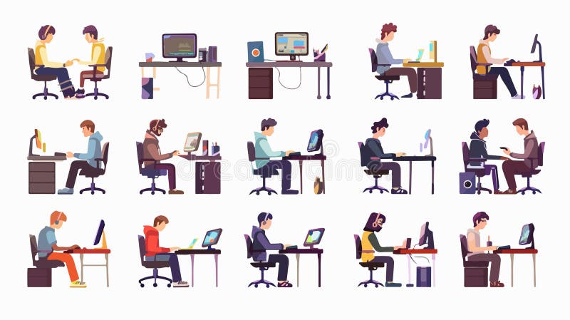 Video Game Developer Stock Illustrations – 1,099 Video Game Developer ...