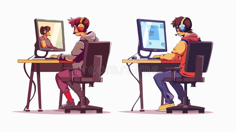 Professional Video Game Developer Designing Characters for Gameplay ...