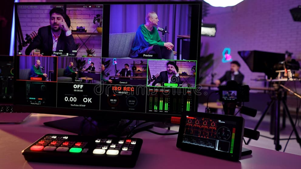 Professional Video Production Studio with Diverse Broadcasting ...