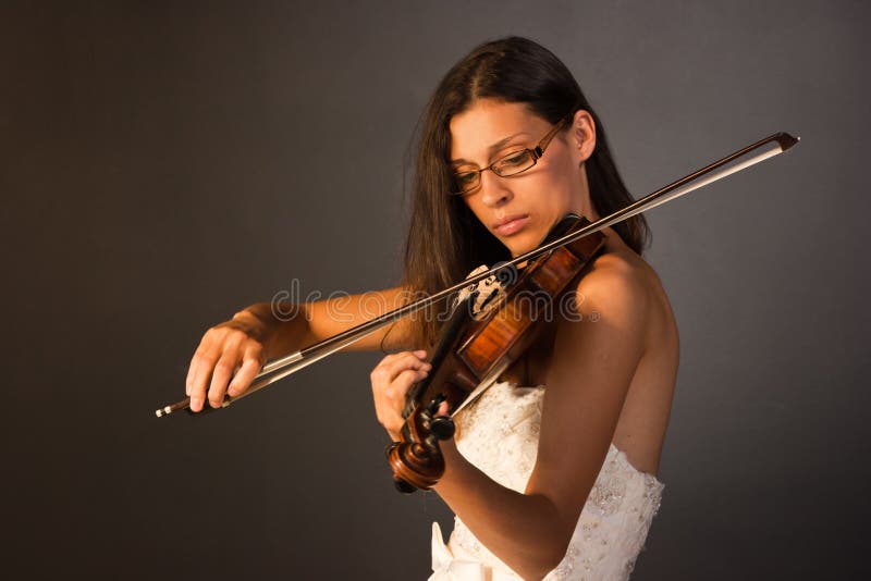 Professional violinist stock image. Image of artist, human - 15878207