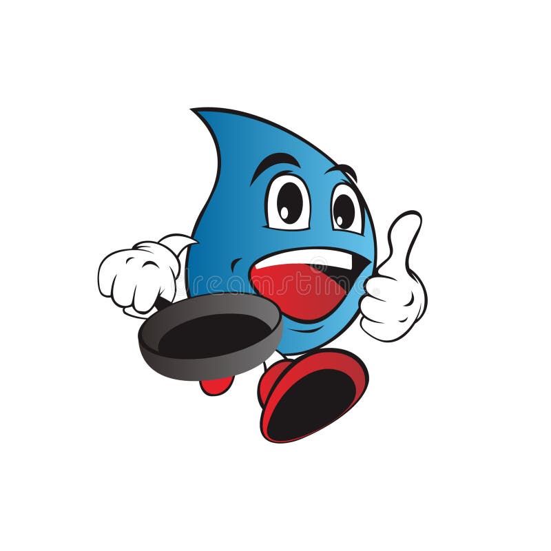 Professional Water Mascot Vector Art Stock Vector - Illustration of ...