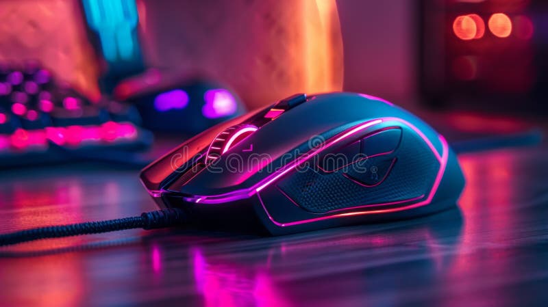 Professional Wireless Gaming Mouse with Customizable Buttons, Sleek ...