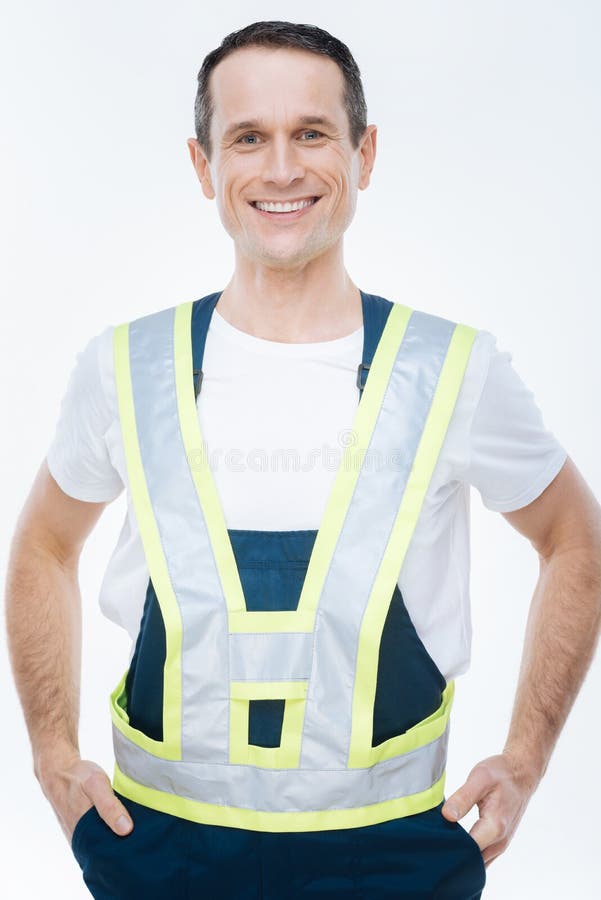 Handsome Nice Man Ready for Work Stock Image - Image of adult, athletic ...