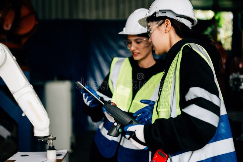 Professional Worker Maintenance Machine Robotic Arms Industrial ...