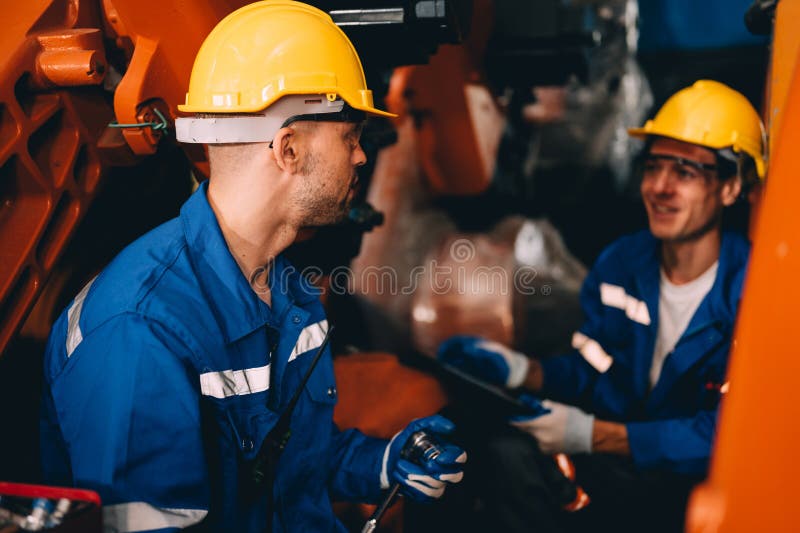 Professional Worker Maintenance Machine Robotic Arms Industrial ...