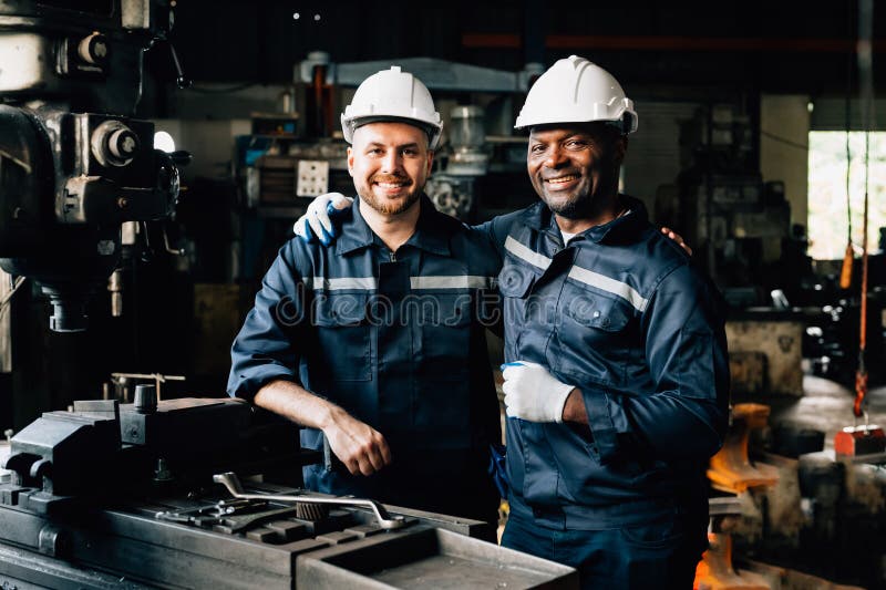 Professional Worker of Manufacturing Factory Stock Image - Image of ...