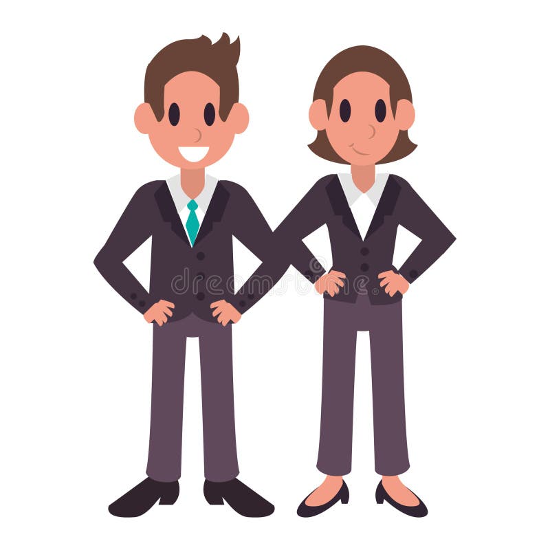 Professional Workers Characters Cartoons Stock Vector - Illustration of ...