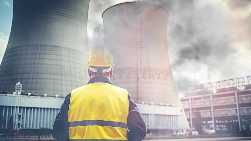 Professional Workers at Nuclear Plant Stock Footage - Video of plant ...