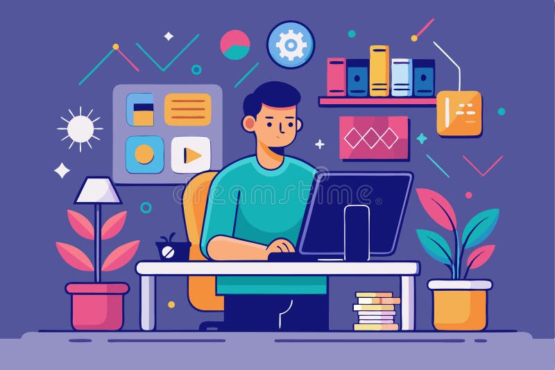 Personal Professional Computer Stock Illustrations – 9,018 Personal ...