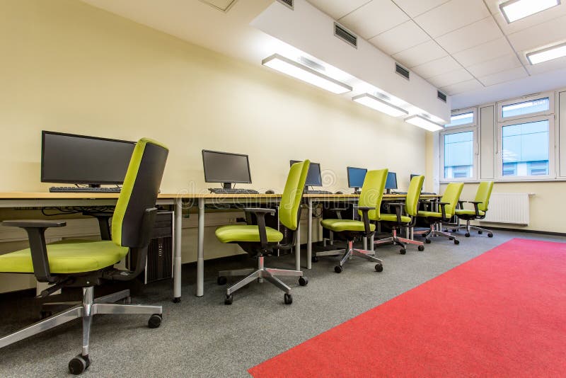 Professional Workstation To Manage Every it Task Stock Image - Image of ...