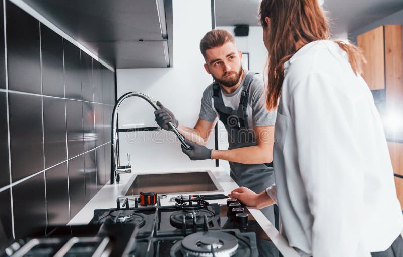 Professional Young Chef Cook in Uniform Standing and Preparing for the ...