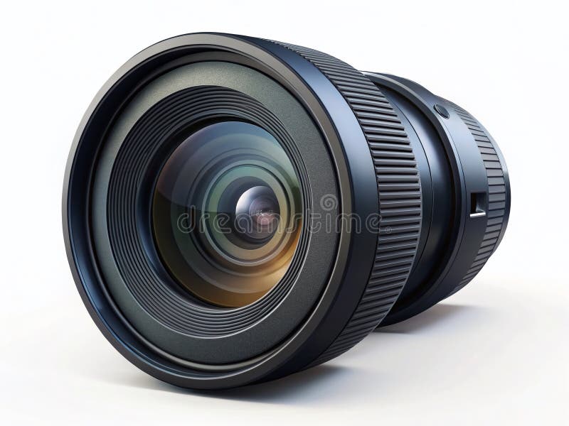 ProfessionalGrade DSLR Camera Lens a CloseUp View of Precision Optics ...