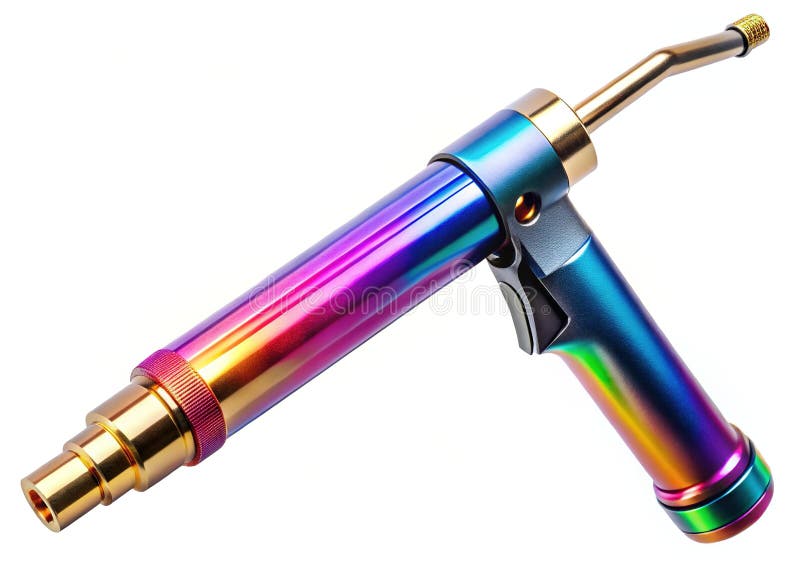 ProfessionalGrade Welding Torch Image Isolated on White with Clipping ...